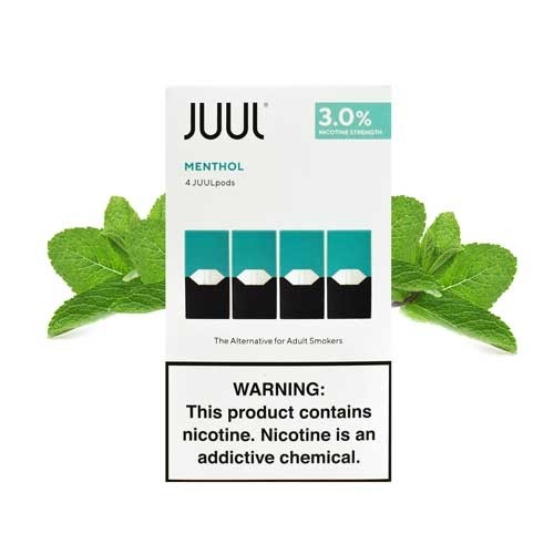 3% CLASSIC MENTHOL JUUL PODS…